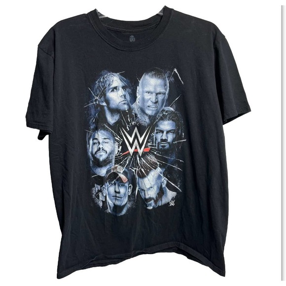 WWE | Shirts | Wwe Superstars Tshirt John Cena Brock Lesnar Reigns Mens ...